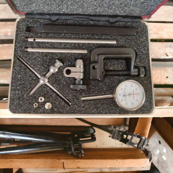 Starrett | Other | Vintage Starrett 96a1z Dial Test Indicator Kit ...
